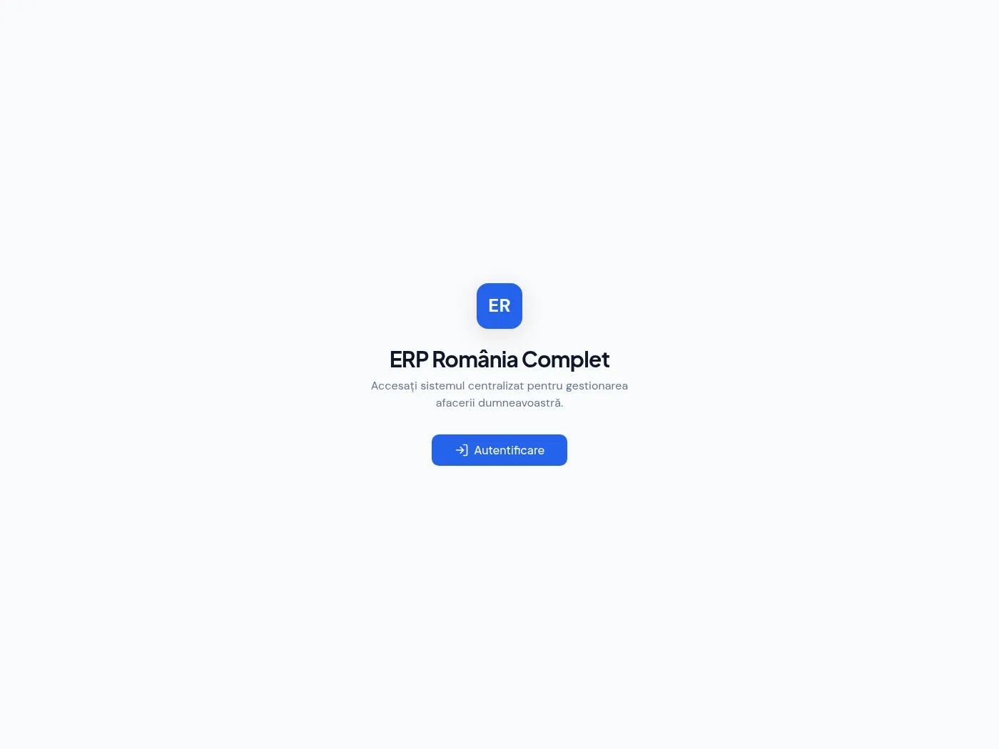 ERP România Complet