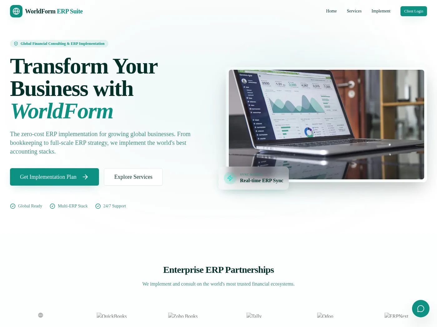 WorldForm ERP Suite