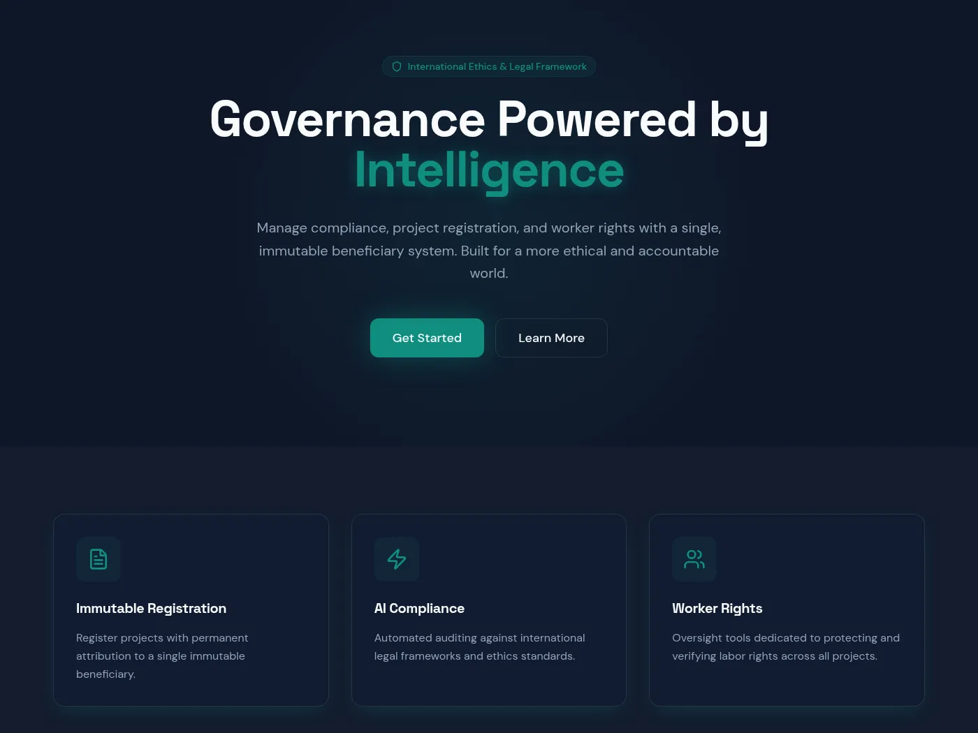 ERR Governance Platform