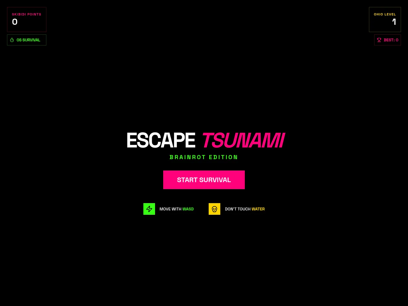 Escape Tsunami Brainrots