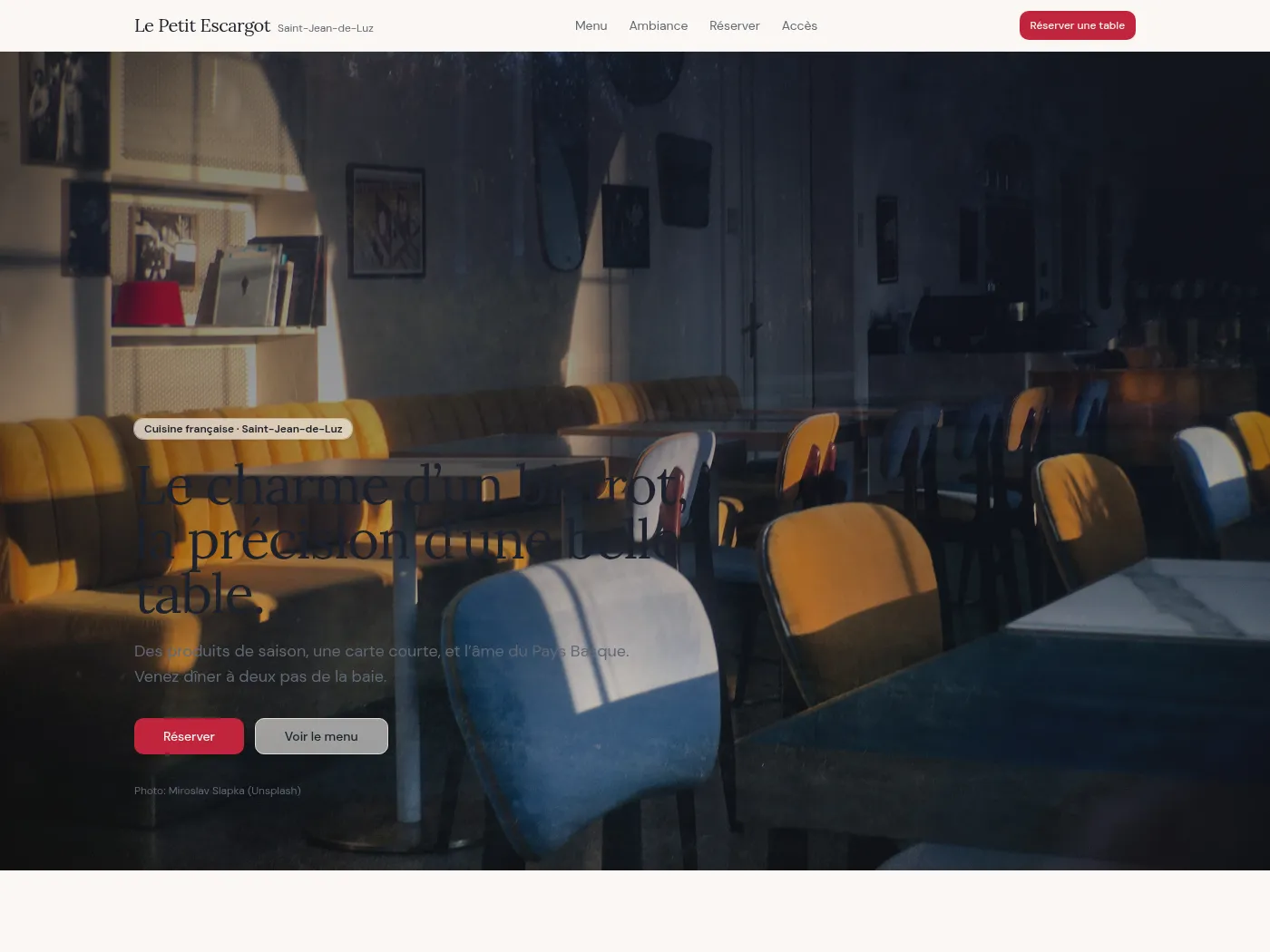 Le Petit Escargot Web