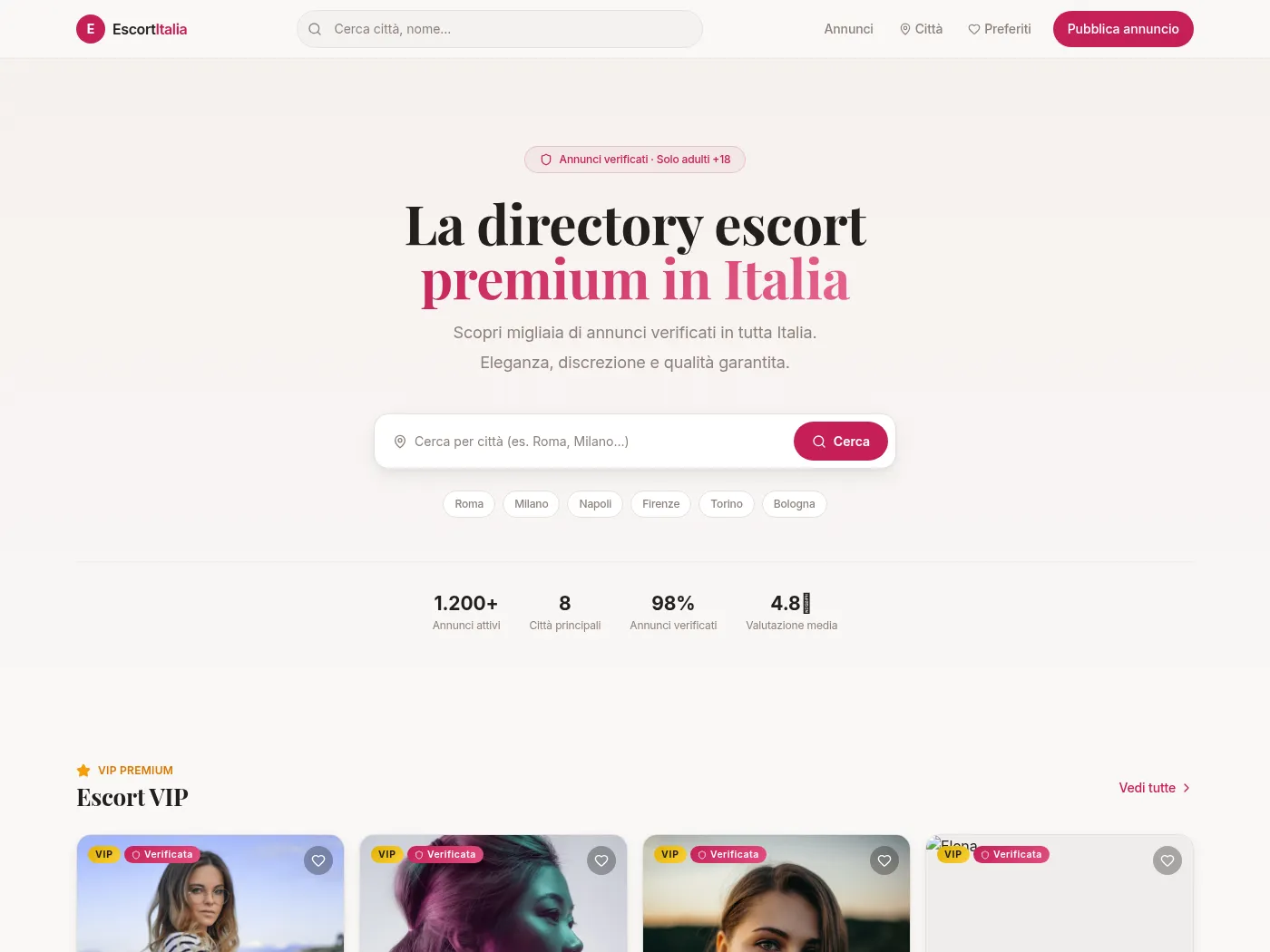 Apple-Style Escort Directory