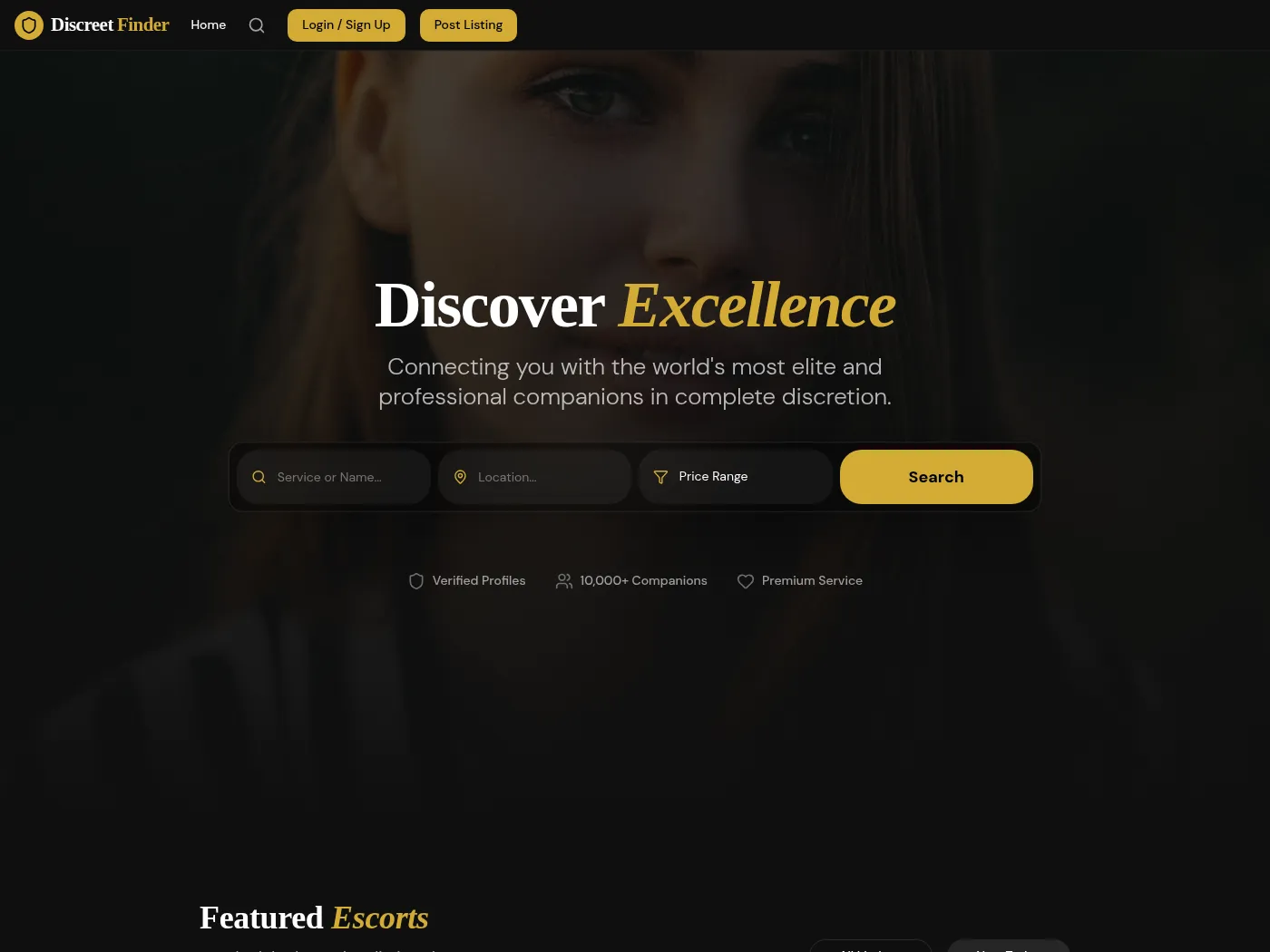 Discreet Escort Finder