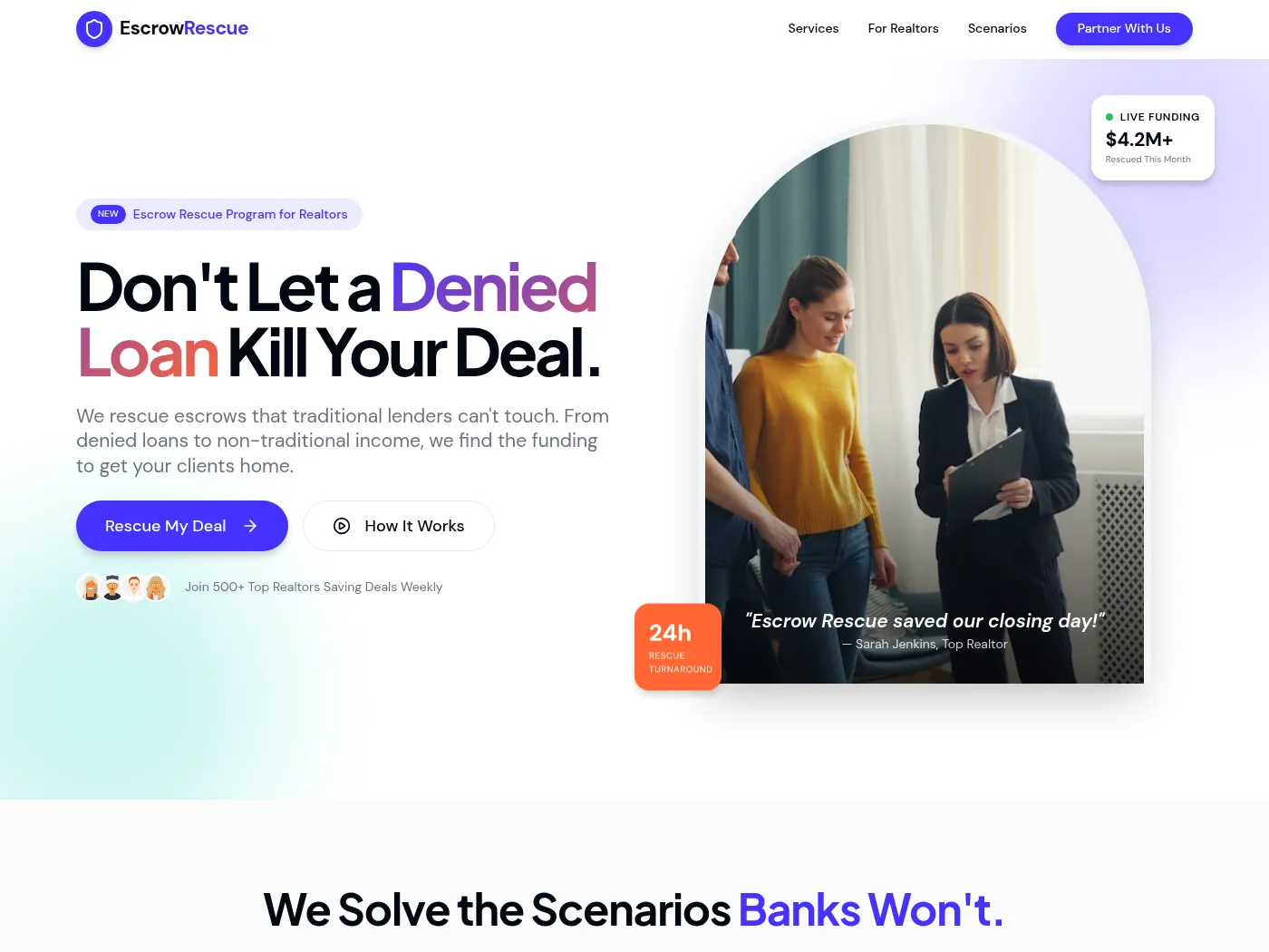 Escrow Rescue Portal