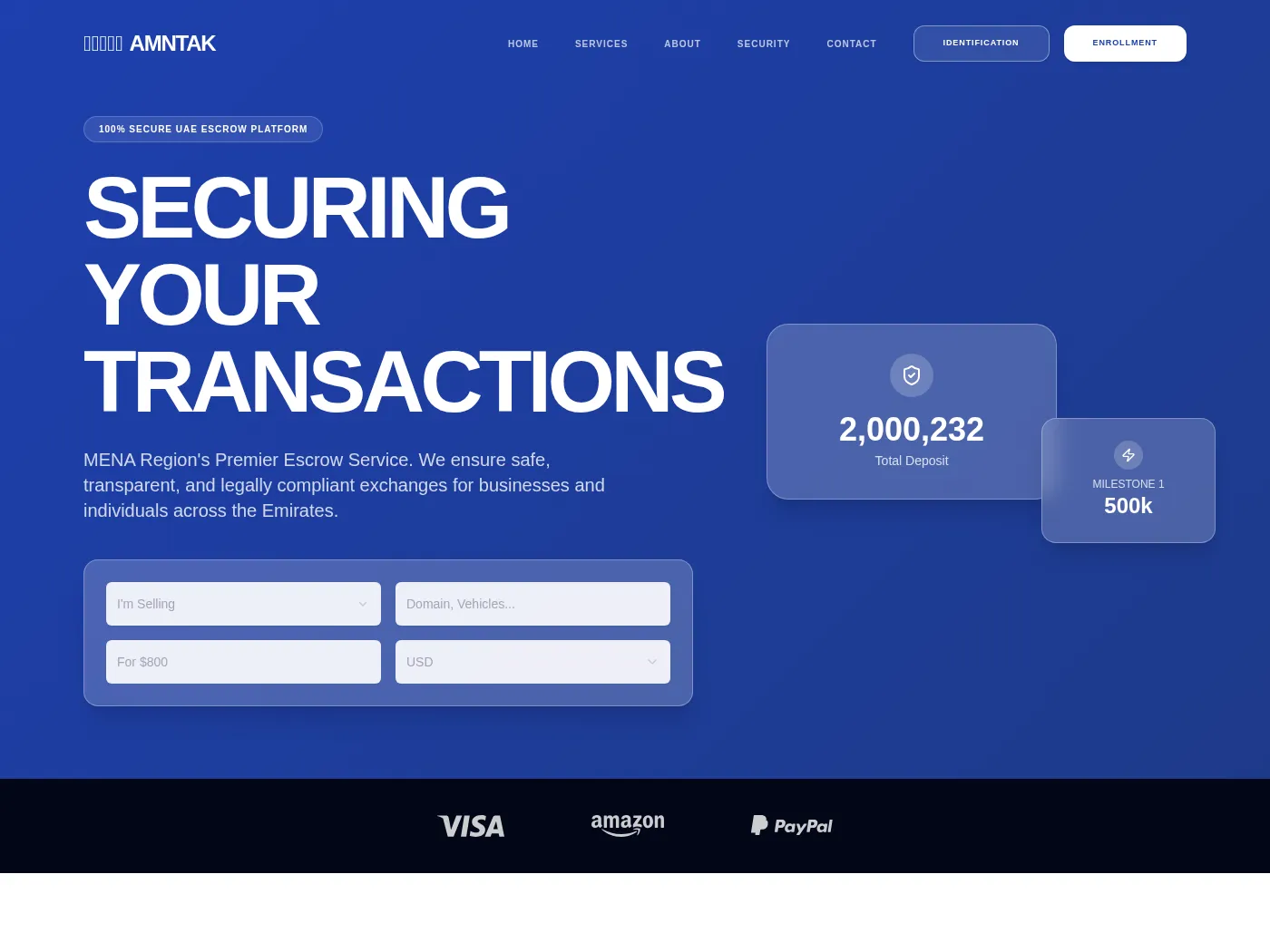 Secure Escrow Platform
