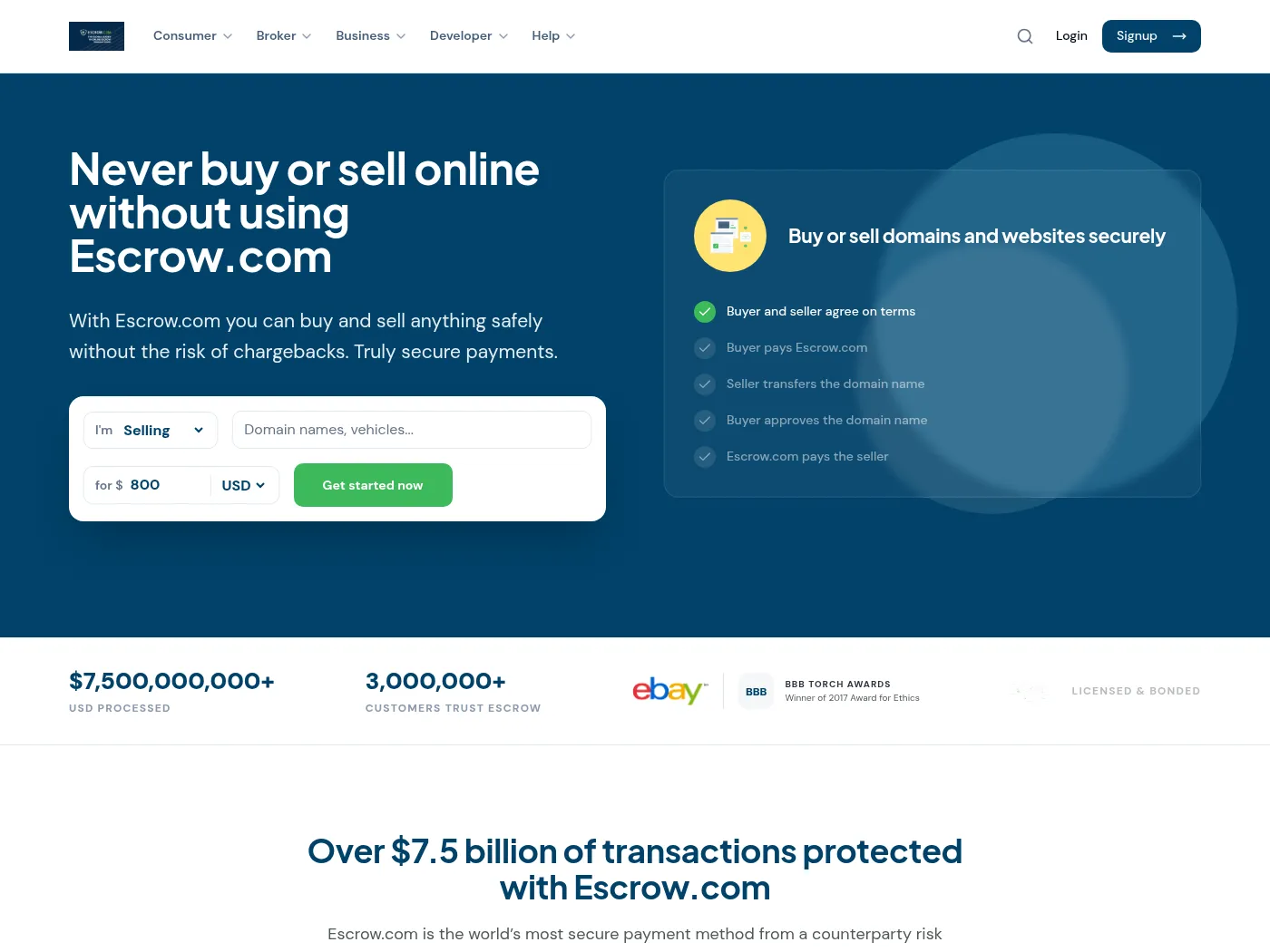 Escrow Platform Clone