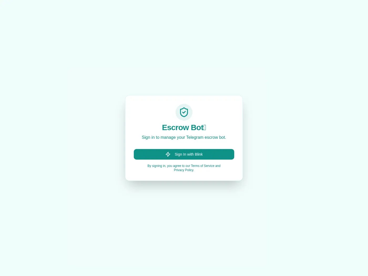 Escrow Bot🤖