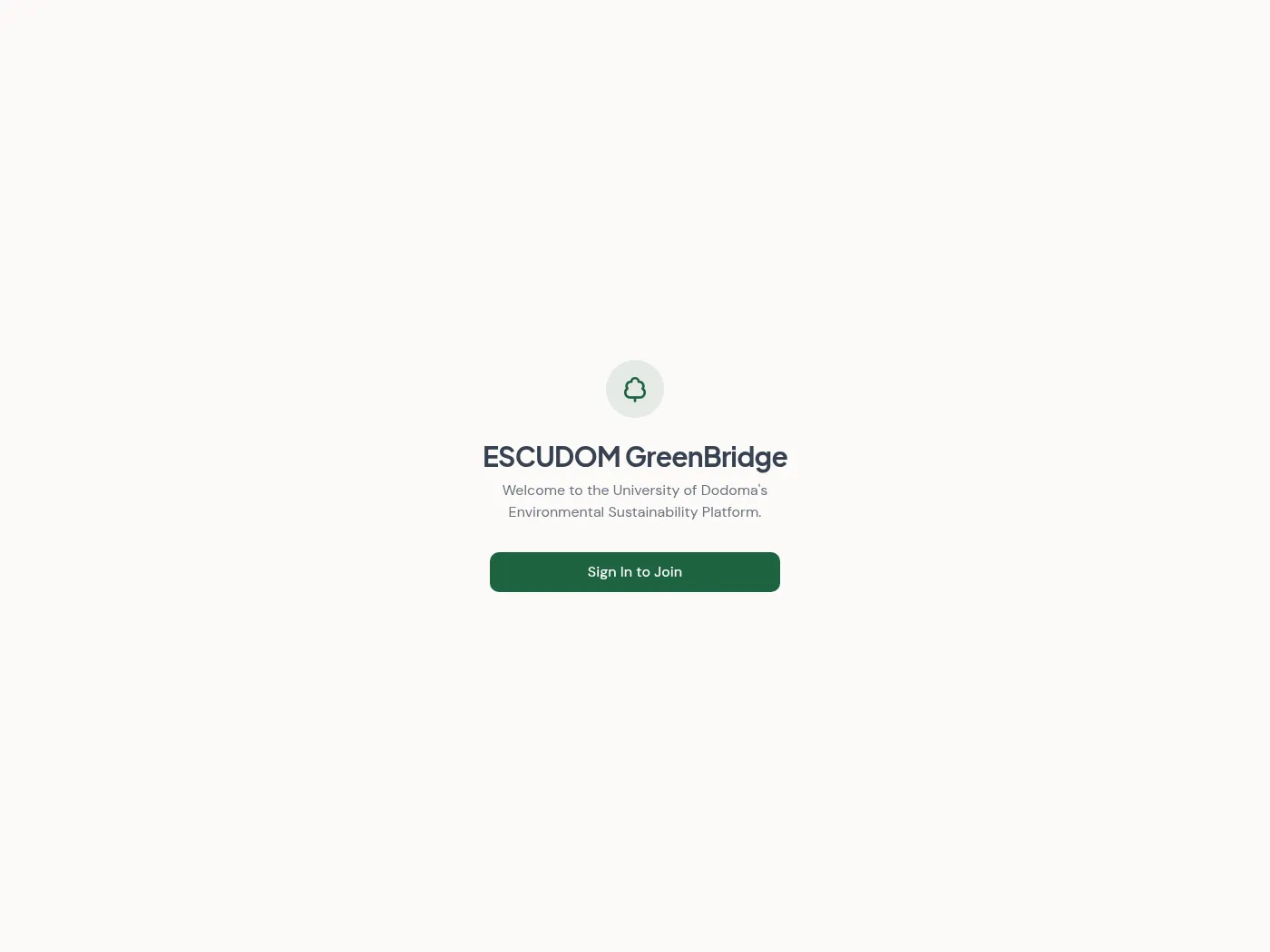 GreenBridge ESCUDOM Platform