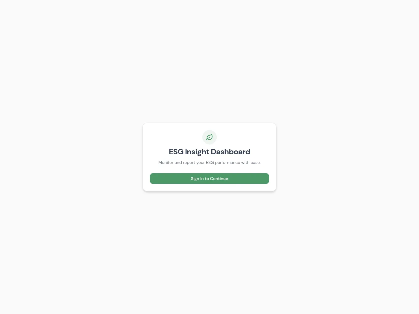 ESG Insight Dashboard