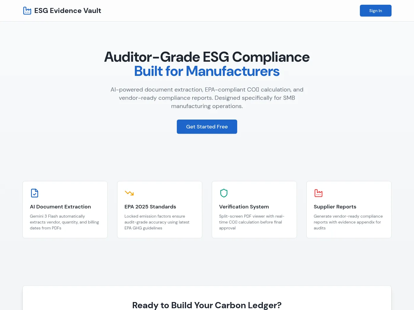ESG Evidence Vault