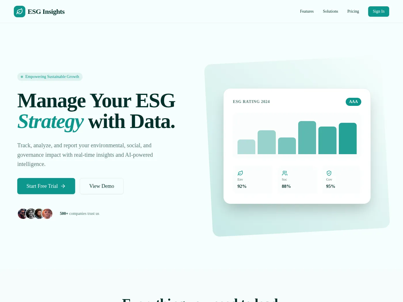ESG Insights Platform