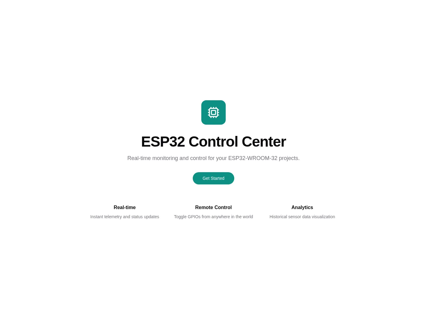 ESP32 Control Web
