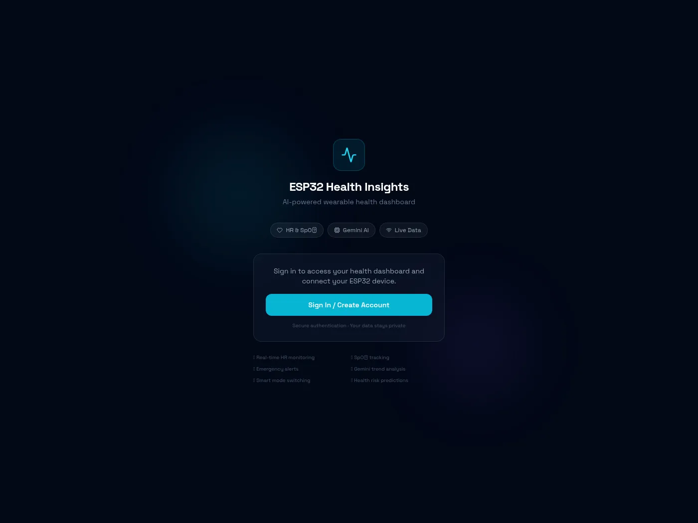 ESP32 Health Insights