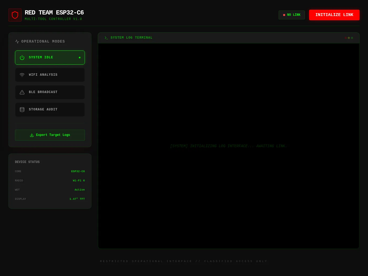 Red Team ESP32 Multi-Tool