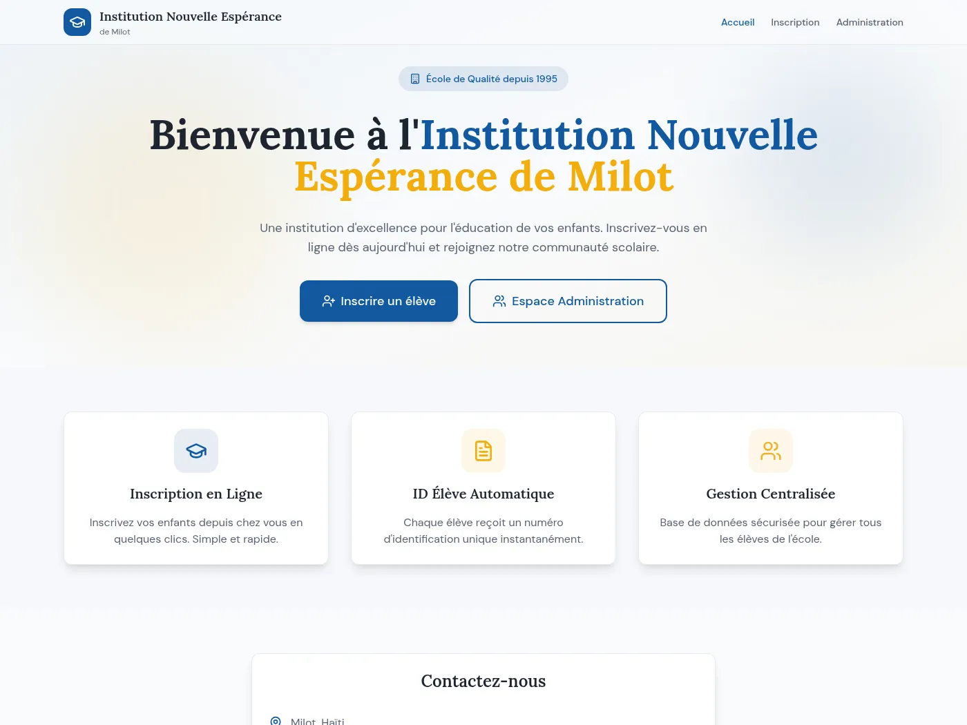 Espérance Milot Portal