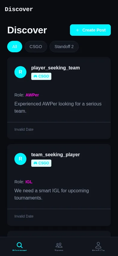 E-Sport Recruiter