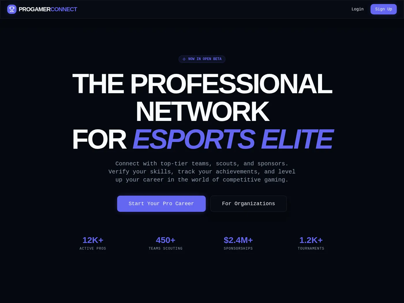 ProGamer Connect