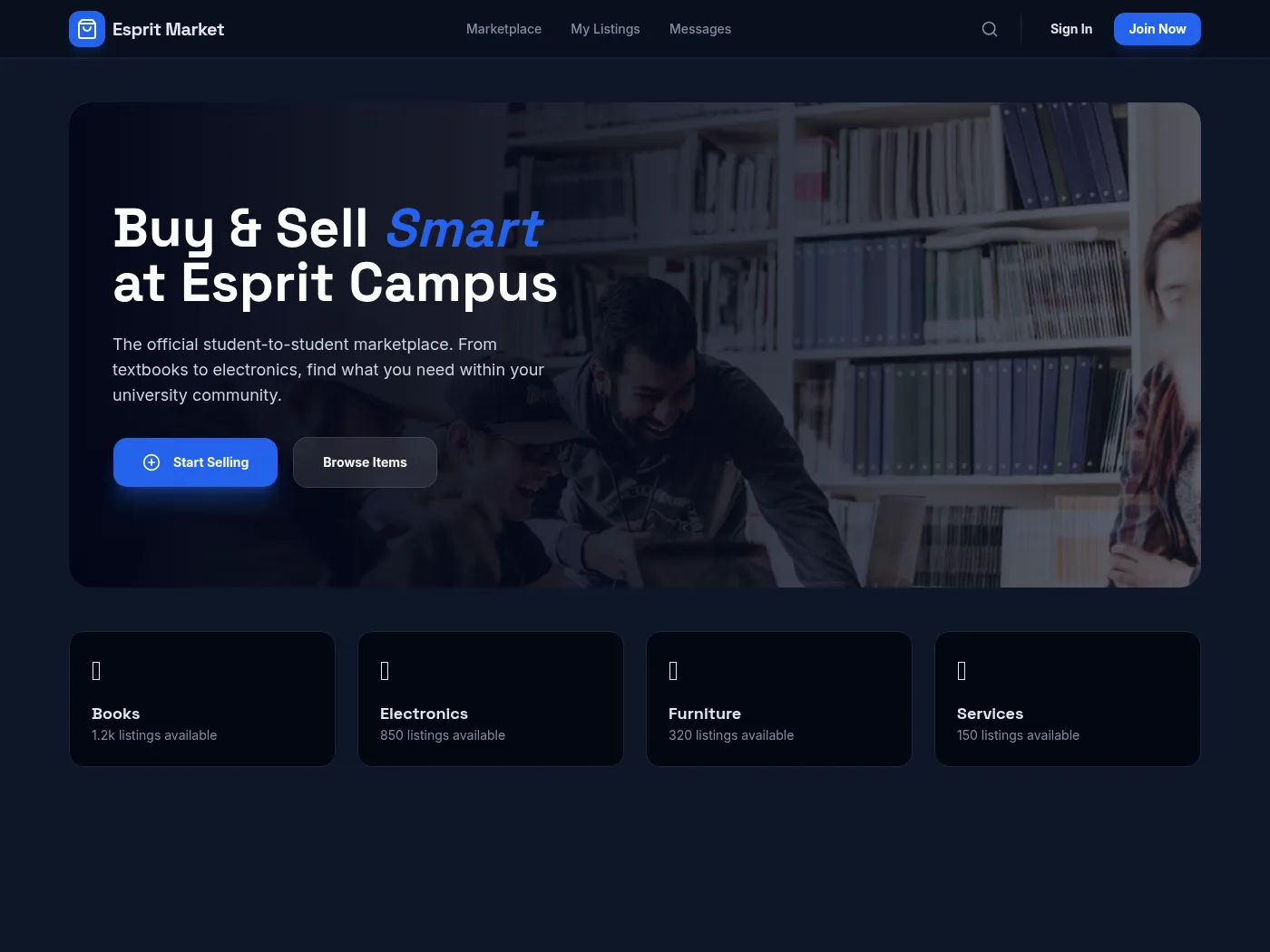 Esprit Market Portal
