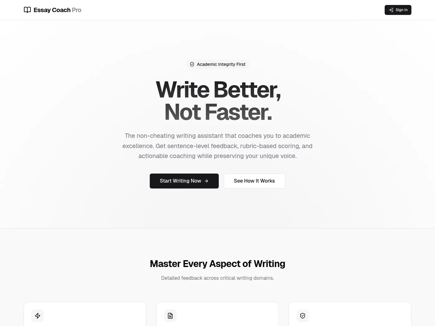 Essay Coach Pro