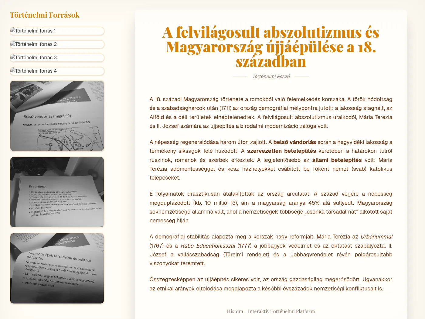 Enlightened Absolutism Essay
