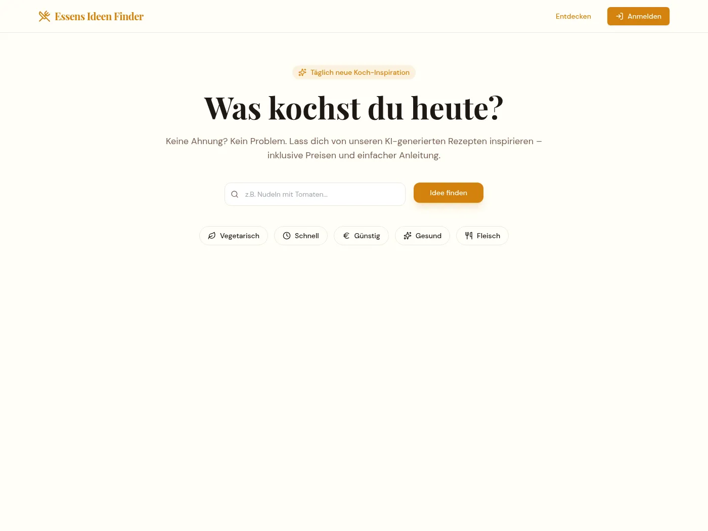 Essens Ideen Finder