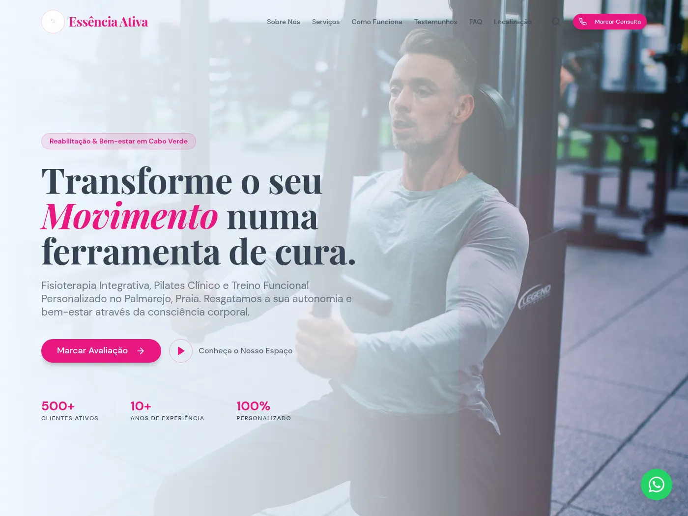 Essência Ativa Wellness Site