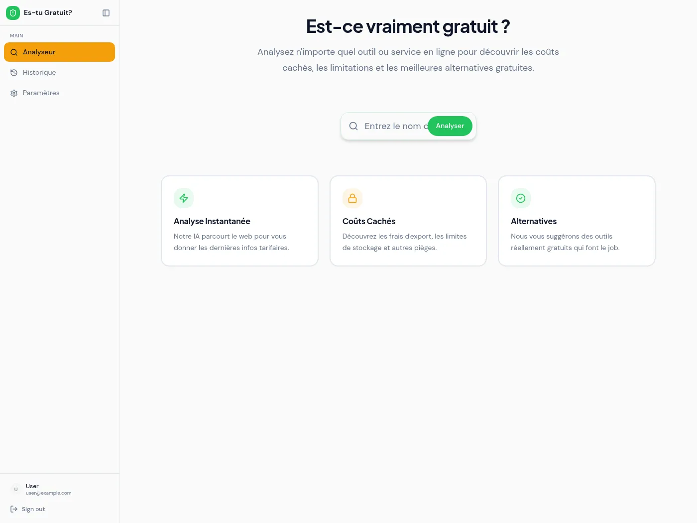 Es-tu Gratuit?