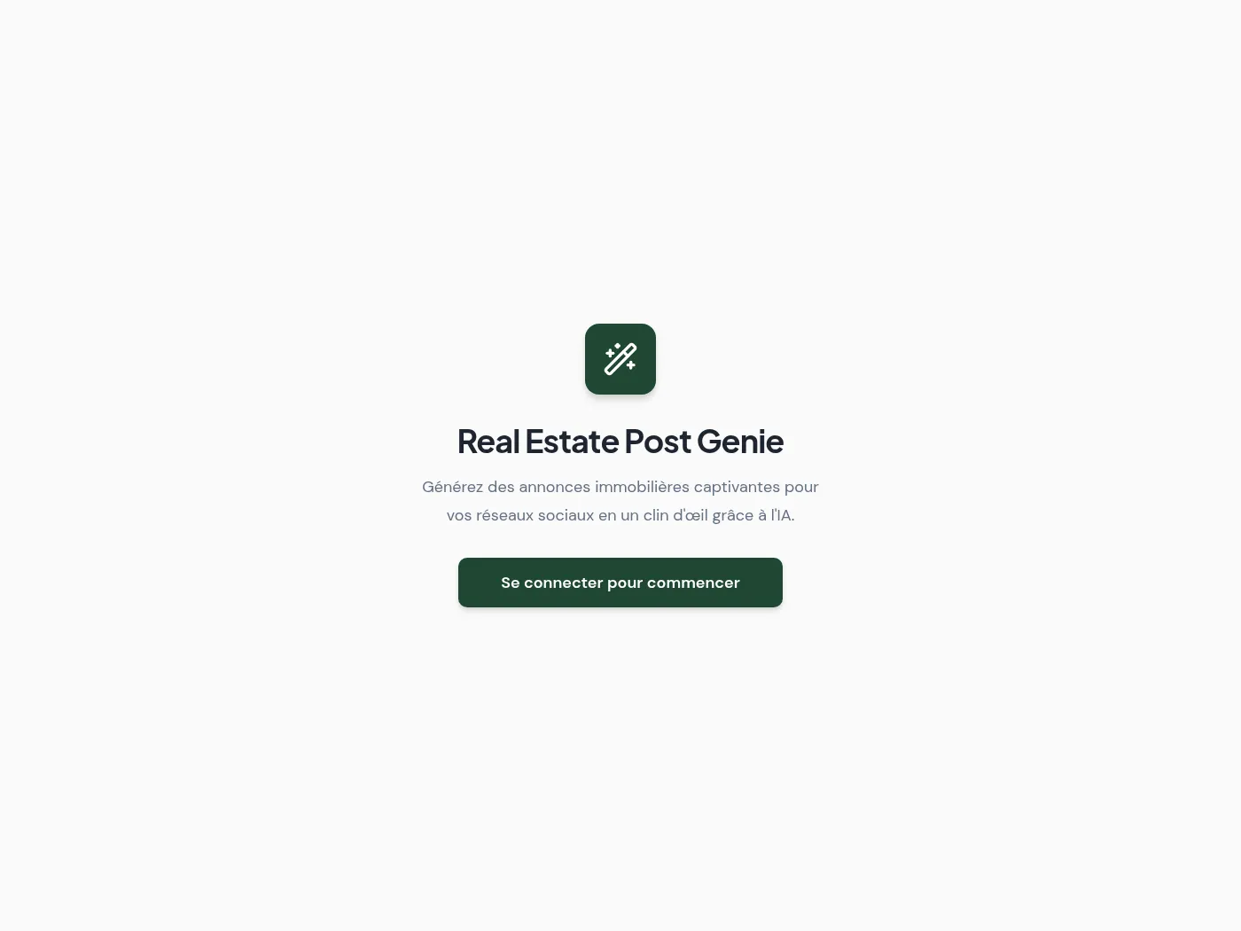 Real Estate Post Genie