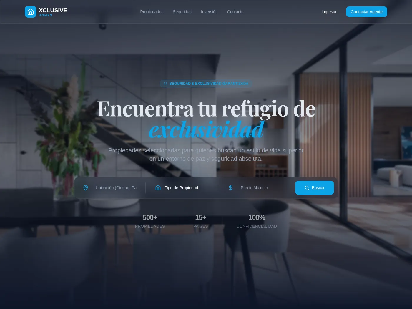 Tranquil Estates Web