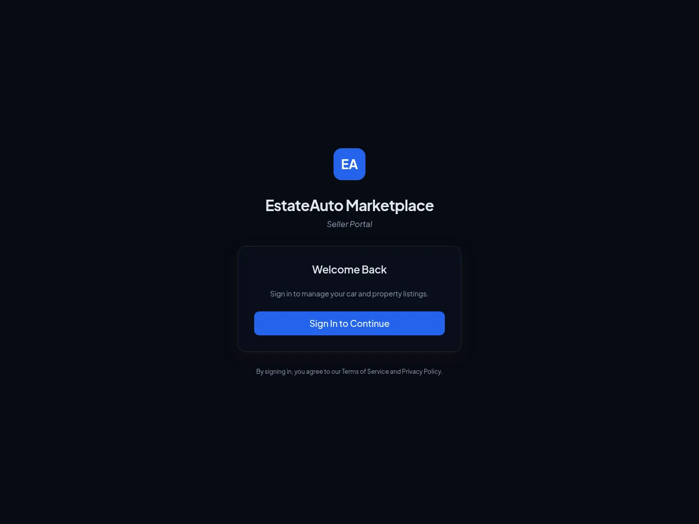 EstateAuto Marketplace