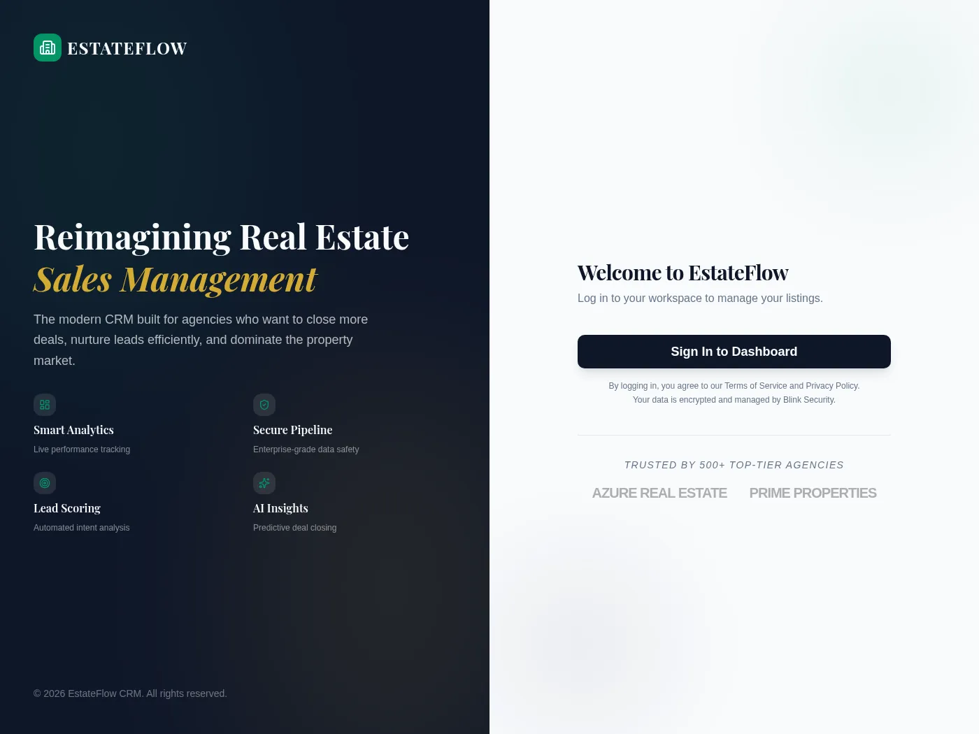 EstateFlow CRM
