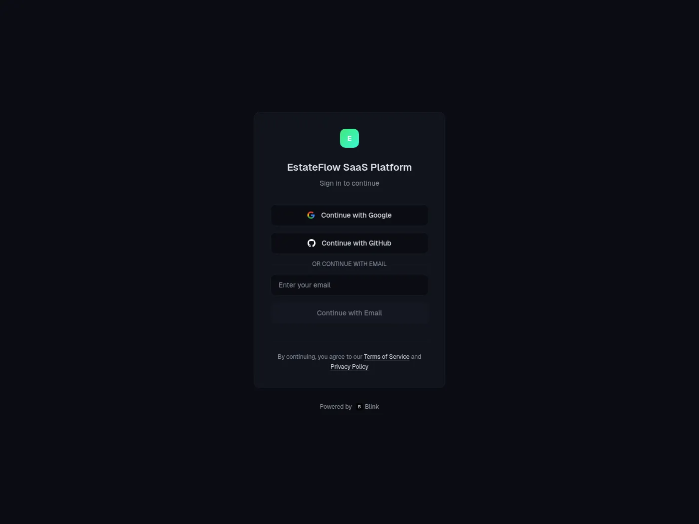 EstateFlow SaaS Platform