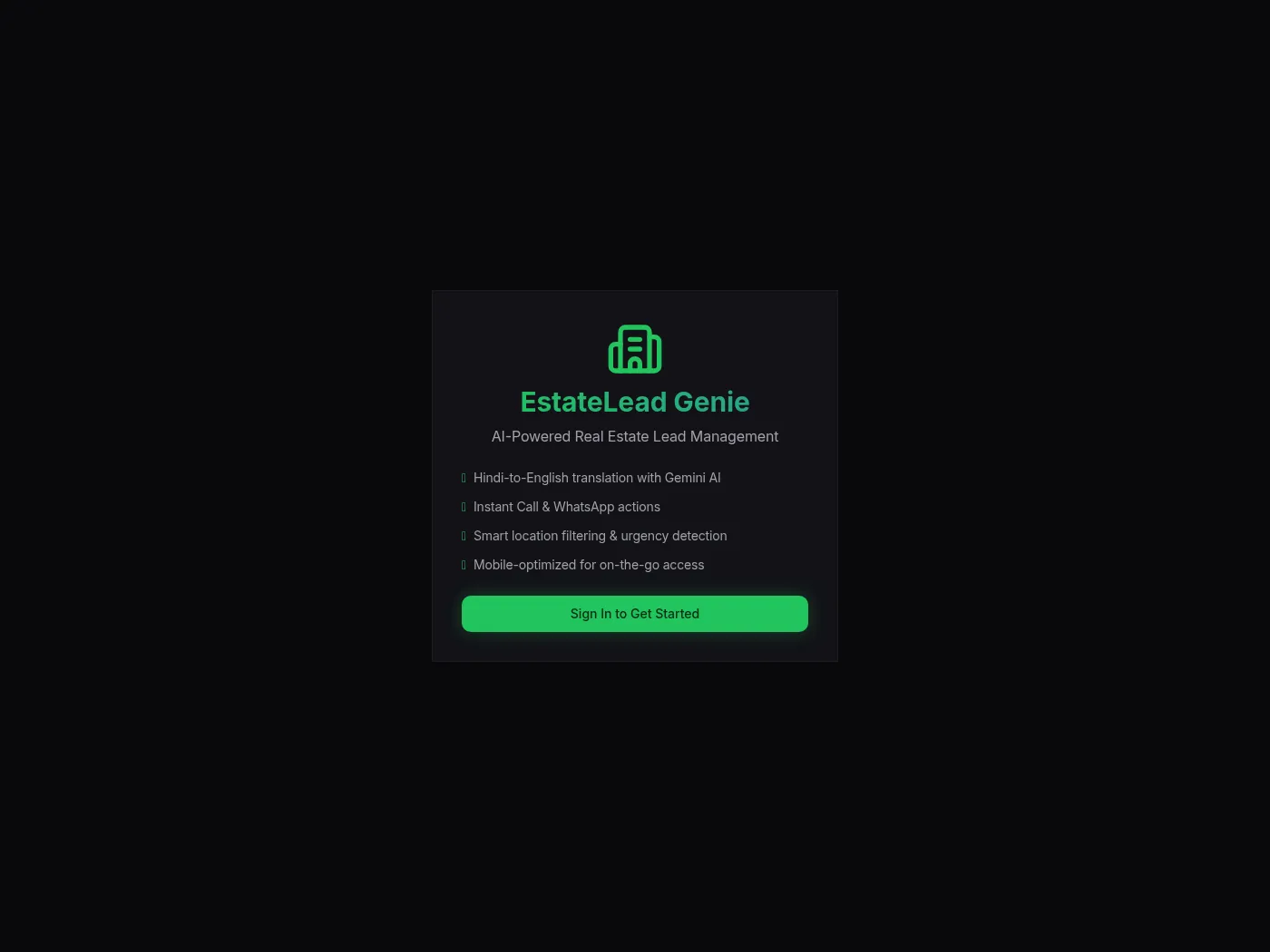 EstateLead Genie