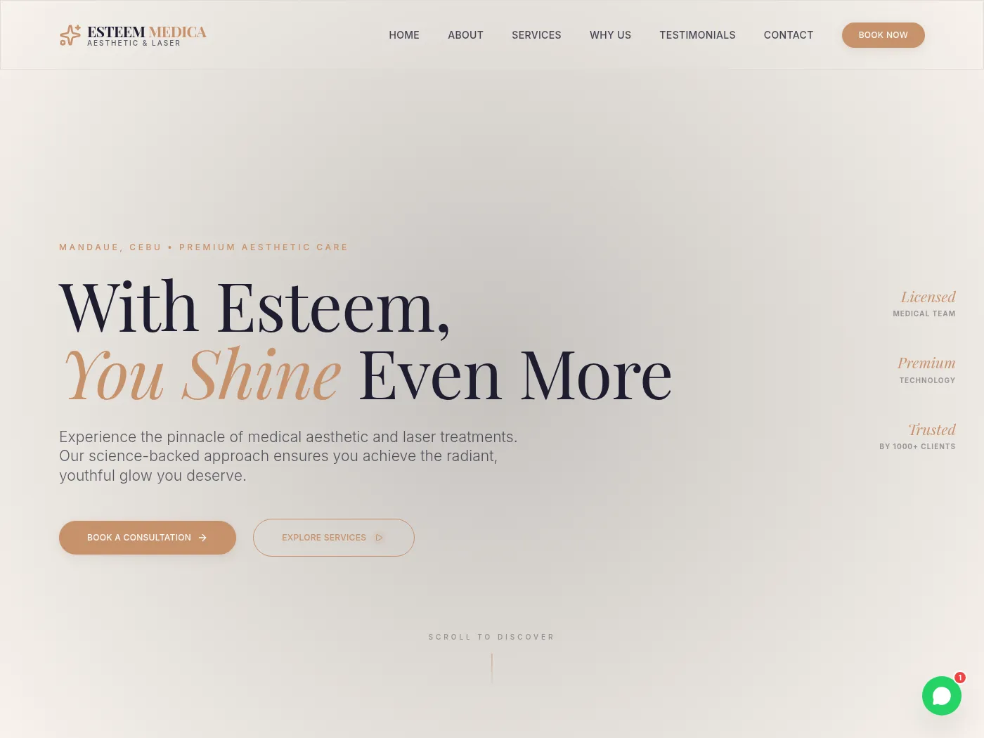 Esteem Medica Lux Site