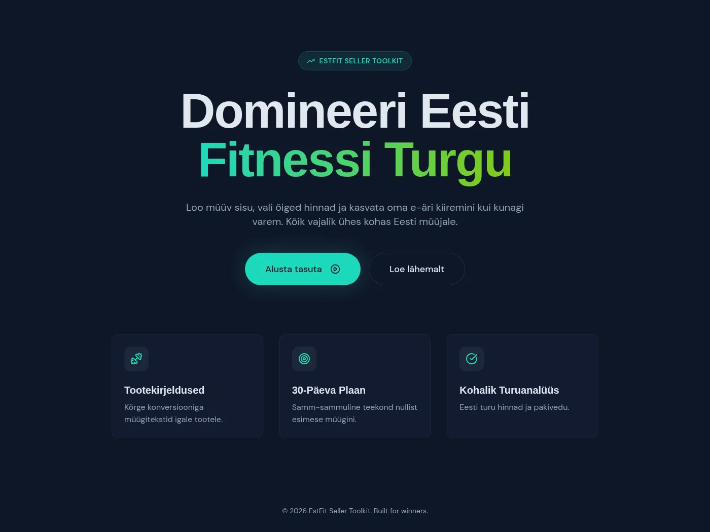 EstFit Seller Toolkit