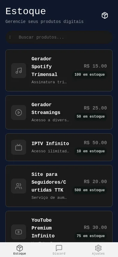 EstoqueConnect Mobile