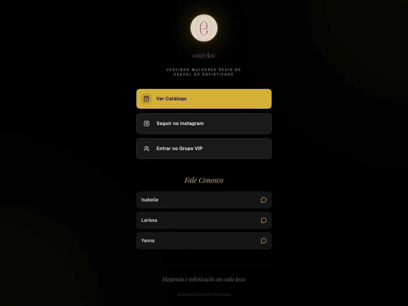 Estrelas Store Clone