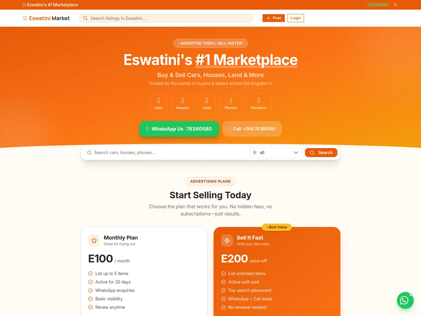 Eswatini Market Hub