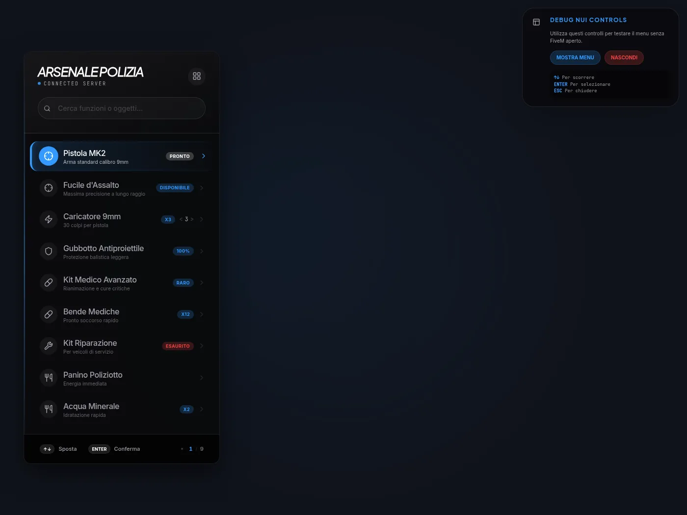 ESX Menu Plus