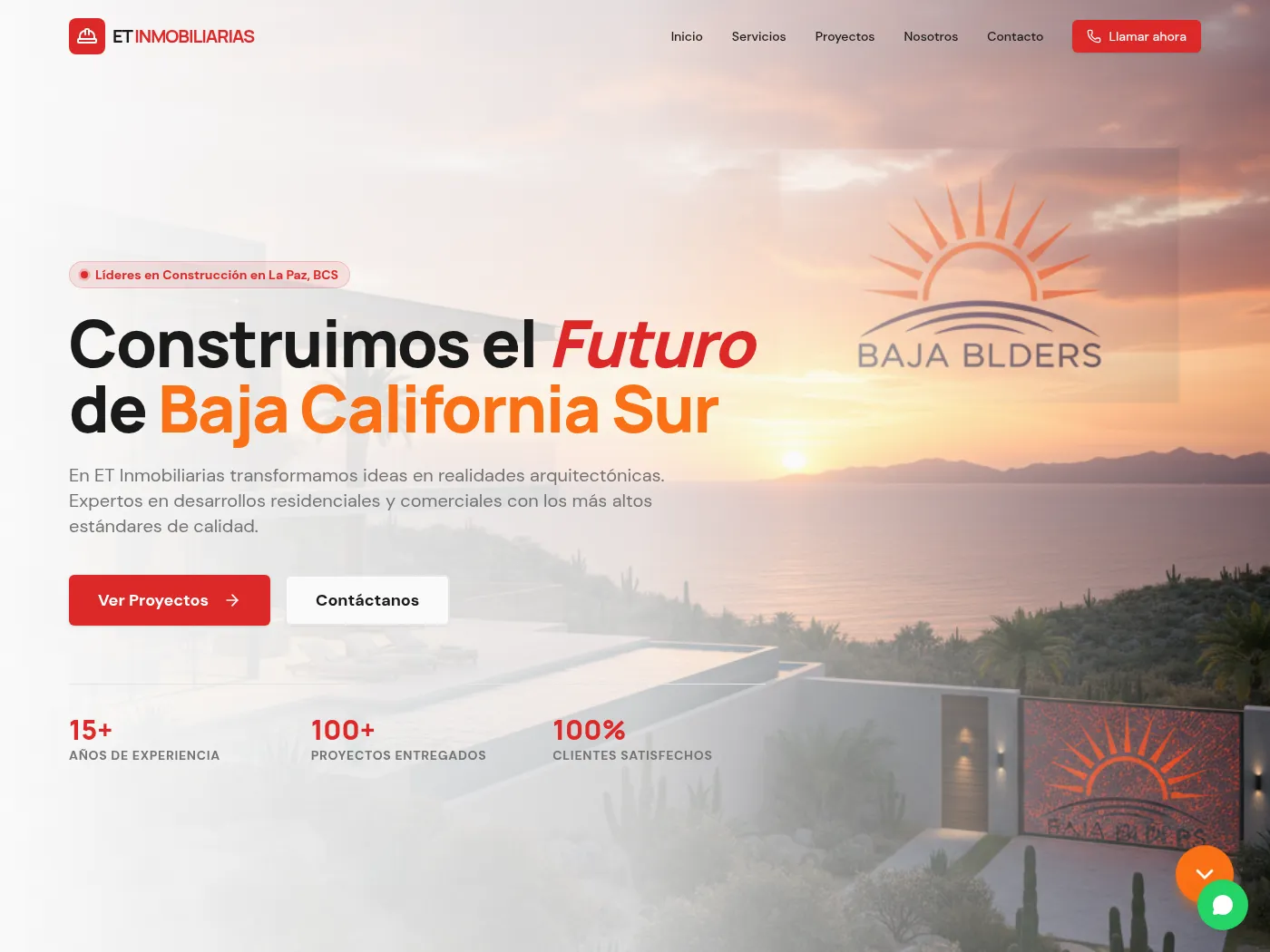 ET Inmobiliarias Website