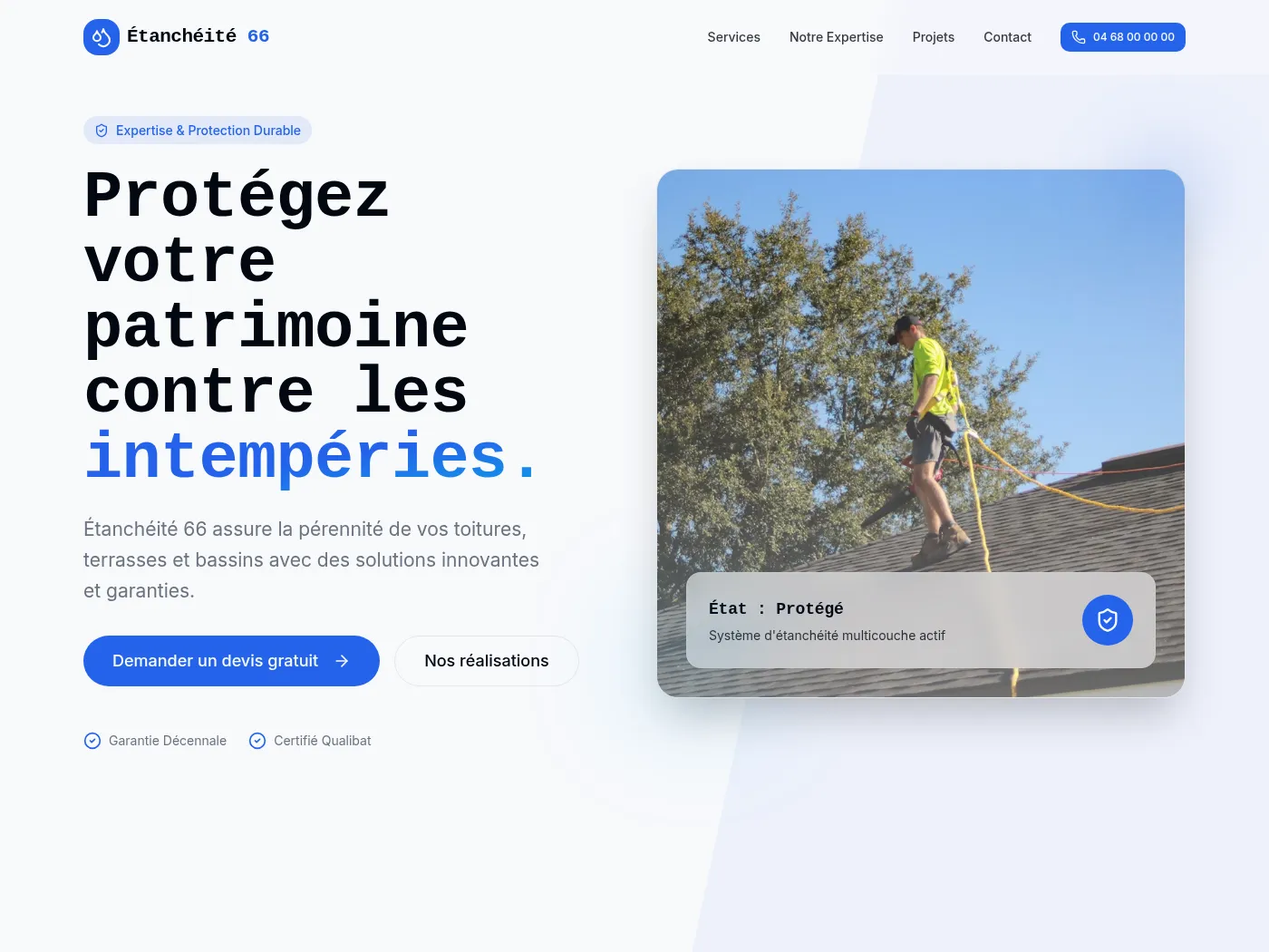 Etanchéité 66 Site