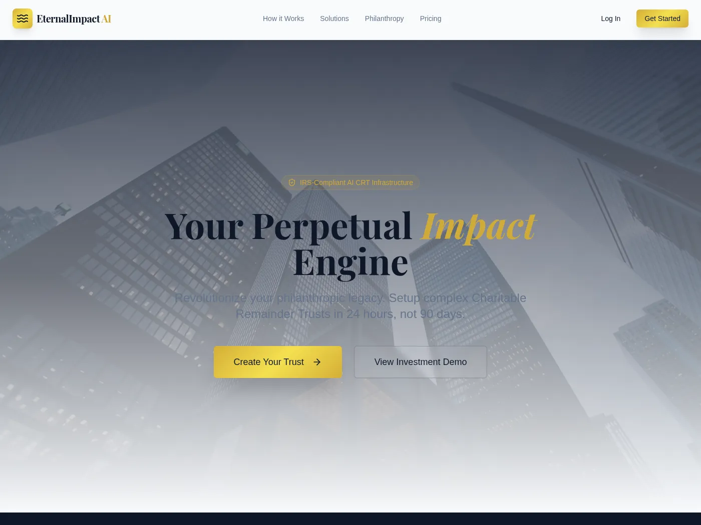 EternalImpact AI Platform