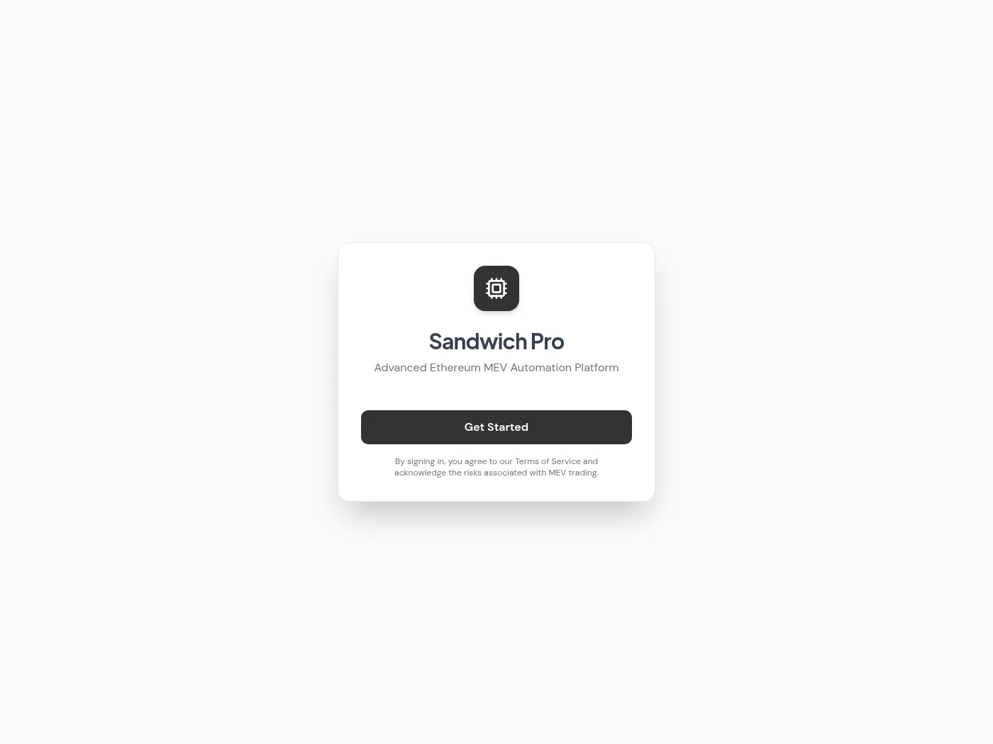 Ethereum Sandwich Bot Pro