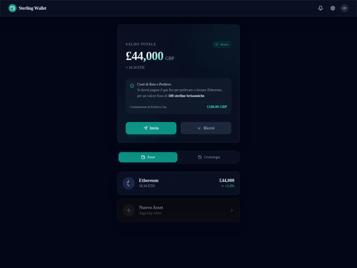 Sterling Ether Wallet
