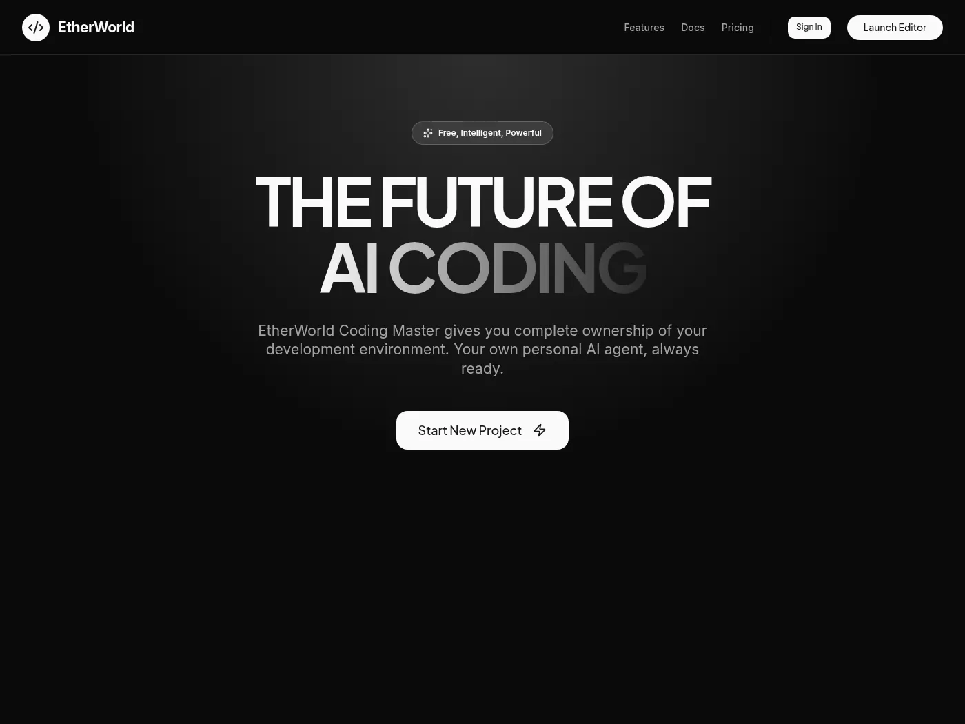 EtherWorld Code Studio