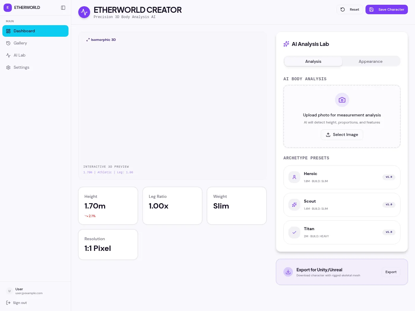 Etherworld Creator AI