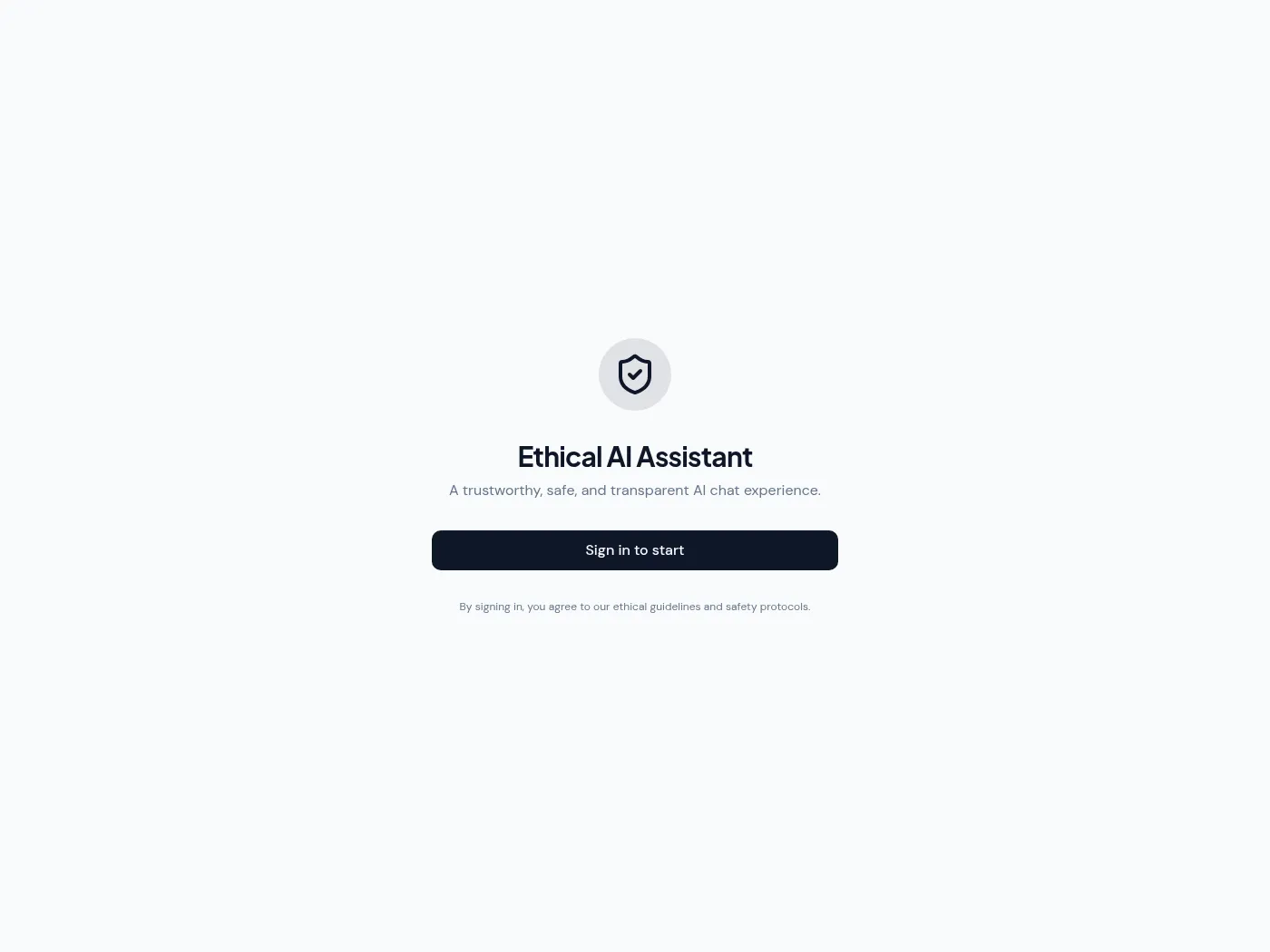 Ethical AI Assistant