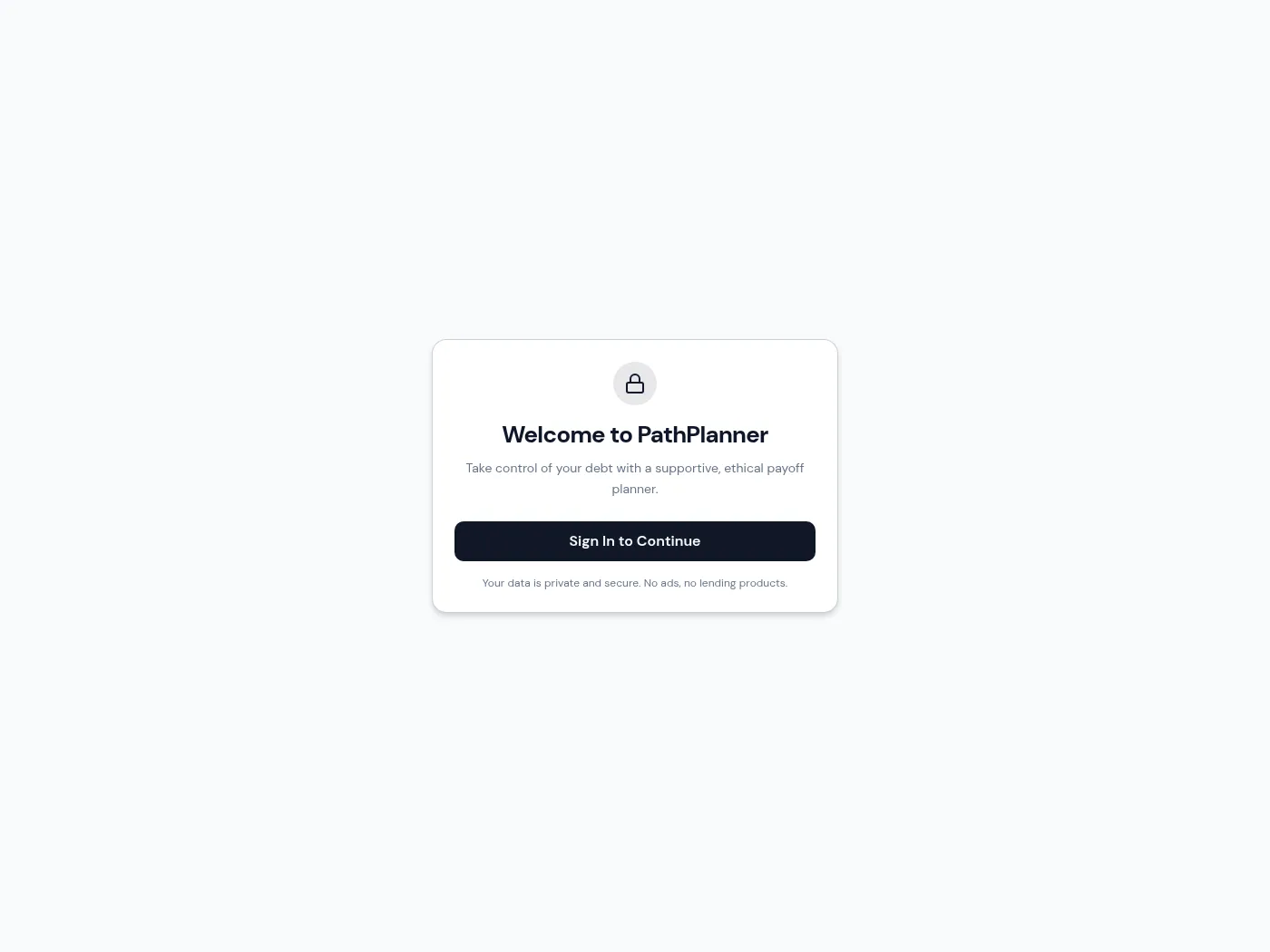 PathPlanner Debt Tracker