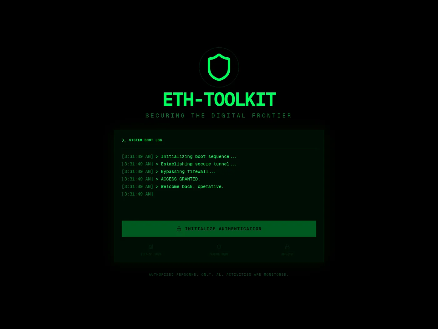Ethical Hacking Toolkit
