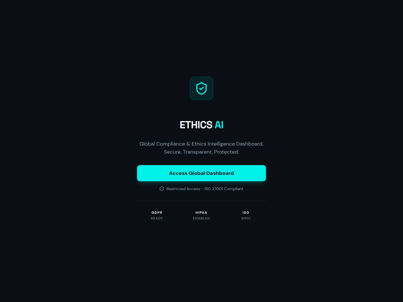 Global Ethics AI Dashboard